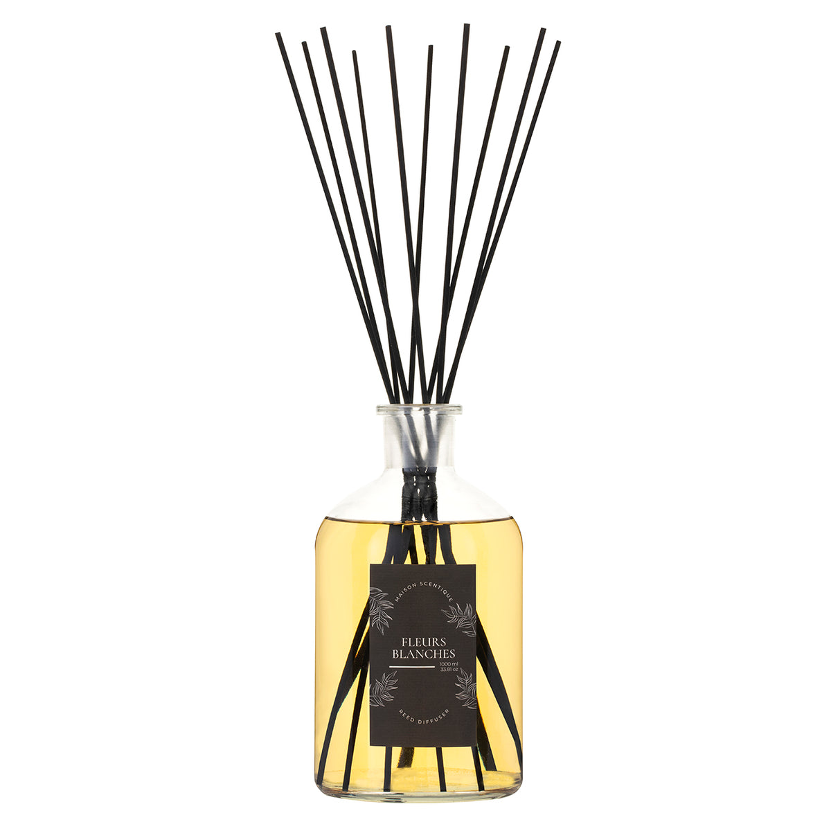 Reed Diffuser - Fleurs Blanches 1000 ml – Maison SCENTIQUE Premium ...
